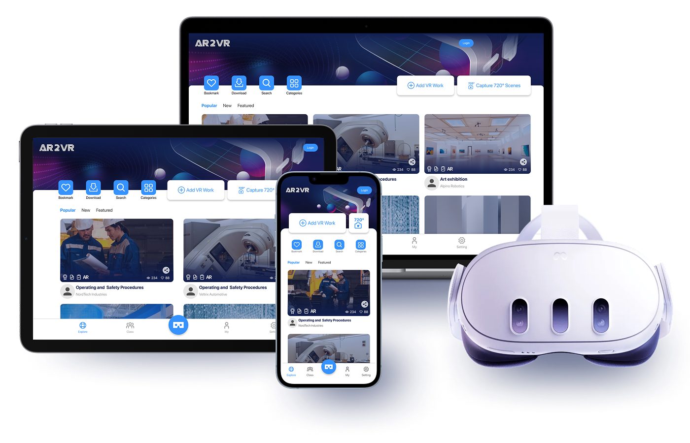 AR2VR.ai | Simple to Create, Powerful to Engage, Easy to Track